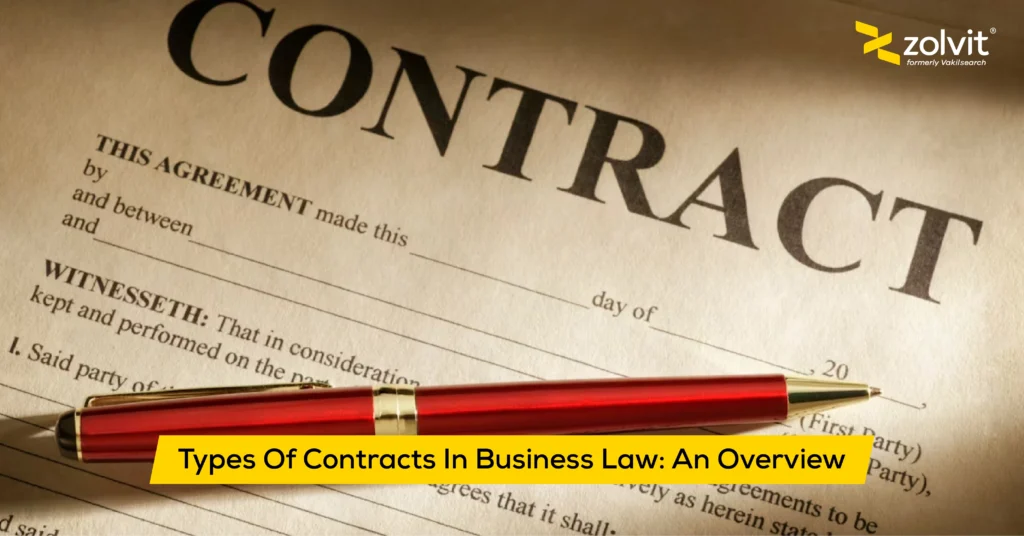 Types of Contracts in Business Law with Exmaples